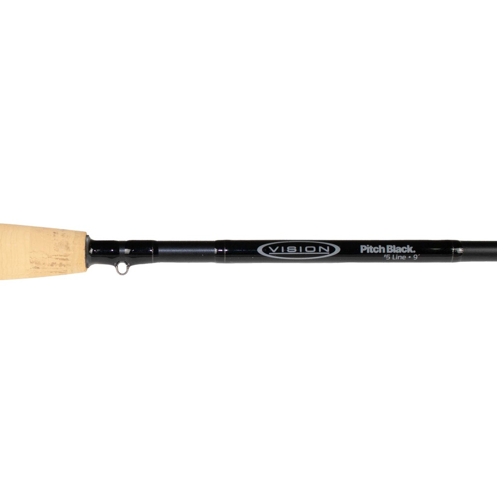 Vision Pitch Black Fly Rod | Sportfishtackle.fi